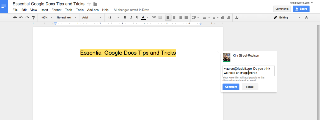 Google Docs Tips to Help You Become a Pro – Part Two