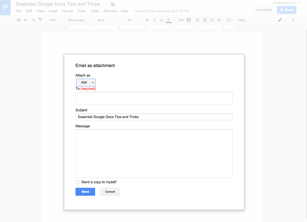 Google Docs Tips to Help You Become a Pro – Part Two